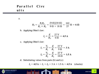 03. Parallel circuits , CDR & Series-Parallel Circuits.pptx