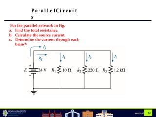 03. Parallel circuits , CDR & Series-Parallel Circuits.pptx