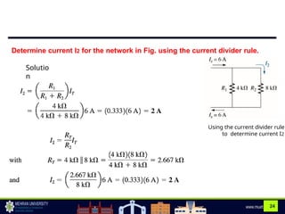 03. Parallel circuits , CDR & Series-Parallel Circuits.pptx