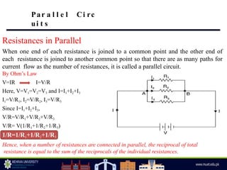 03. Parallel circuits , CDR & Series-Parallel Circuits.pptx