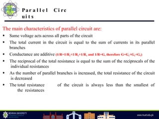 03. Parallel circuits , CDR & Series-Parallel Circuits.pptx