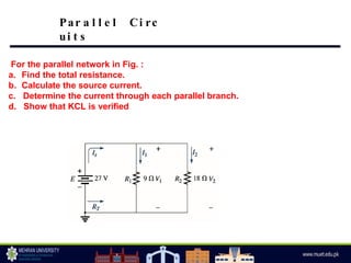 03. Parallel circuits , CDR & Series-Parallel Circuits.pptx