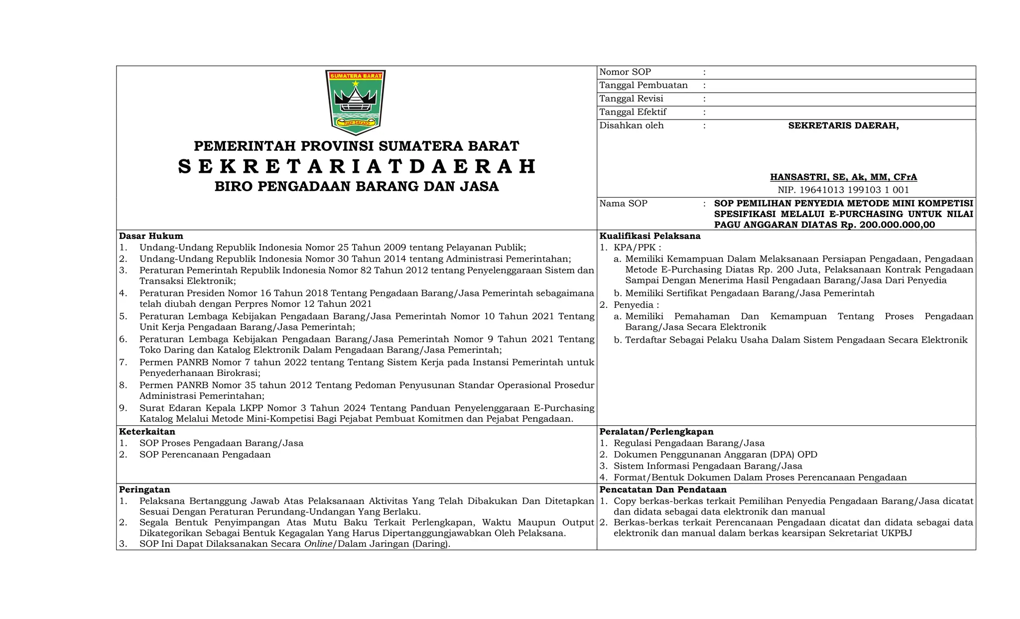 03.b SOP Metode Mini Kompetisi Spesifikasi Diatas Rp. 200 Juta (PPK).pdf