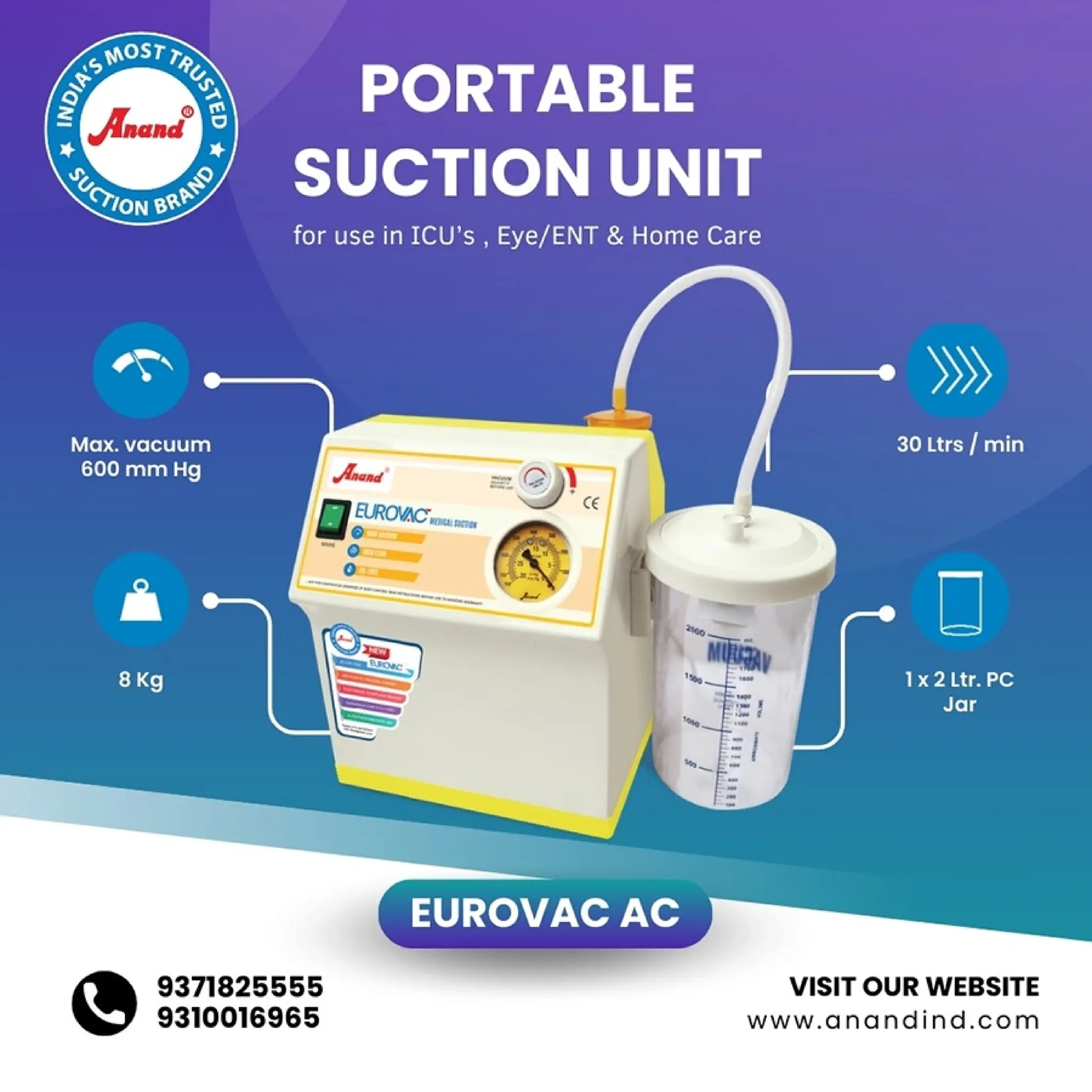 The EUROVAC Portable Suction Unit housing | PDF