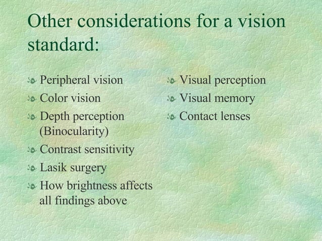 Eye health and vision standards for lifeguards | PPS | Eye and Vision ...