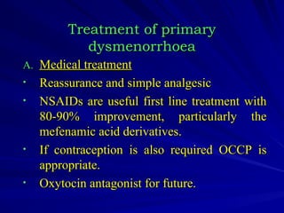03. Dysmenorrhoe and types of dysmenorrhea.ppt