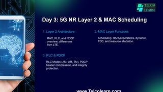 5G NR Deep Dive Training by TelcoLearn | 5G NR | PPT