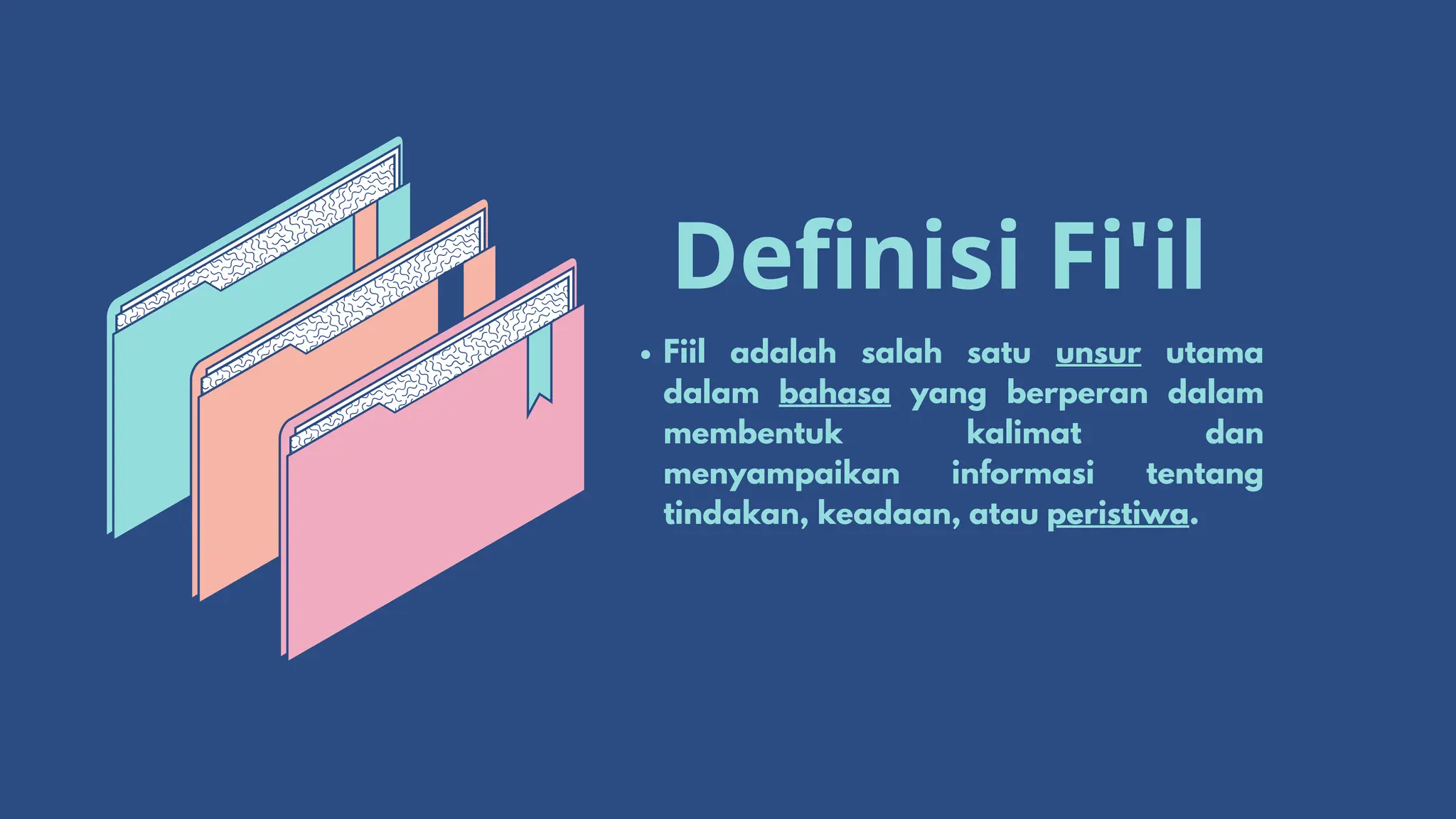 PPT Pembagian Fi'il atau Kata Kerja: Definisi dan macam-macam Fi'il | PDF
