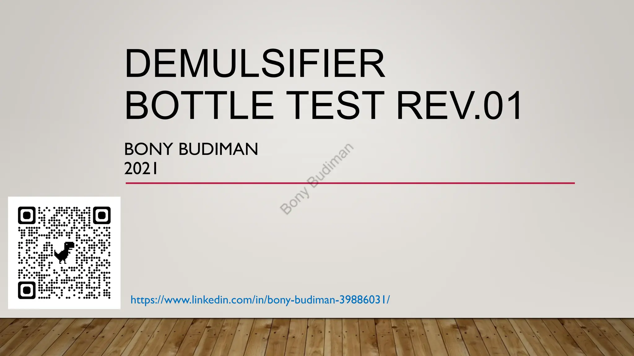 03. Demulsifier Bottle Test Rev1 in Oil and Gas | PDF