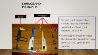 03. Demulsifier Bottle Test Rev1 in Oil and Gas | PDF