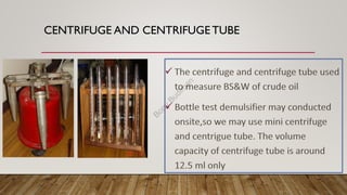 03. Demulsifier Bottle Test Rev1 in Oil and Gas | PDF