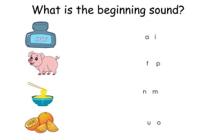 letter sounds / phonics for kindergarten | PPTX