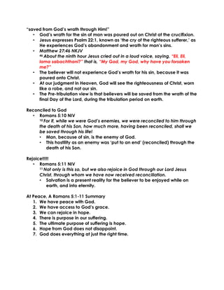 03-29-20, Romans 5;1-11, At Peace | PDF