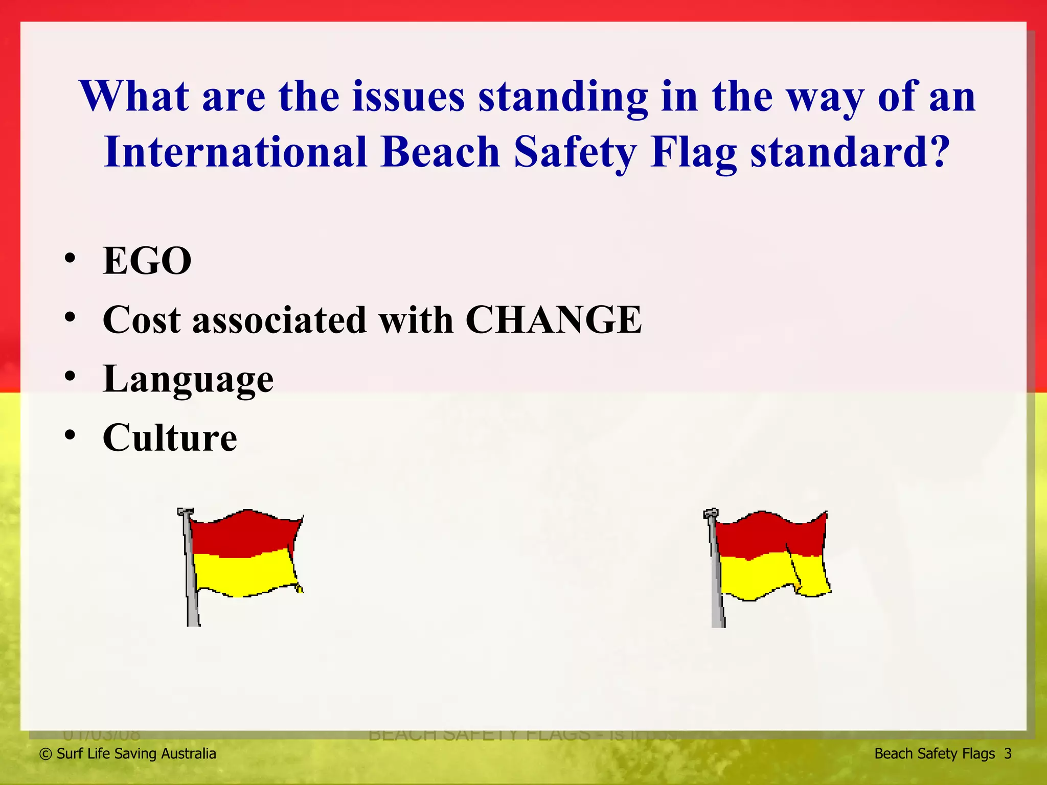 Beach Safety Flags | PPS