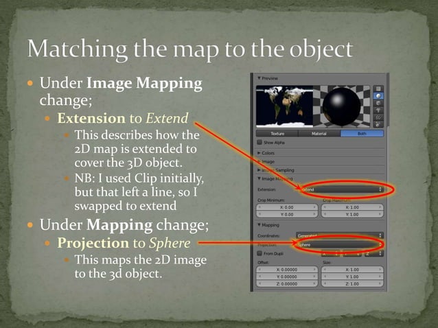 Adding texture maps | PPTX