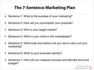 MPub: Advancing the 7 Sentence Marketing Plan | PDF