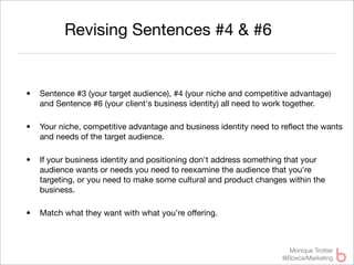 MPub: Advancing the 7 Sentence Marketing Plan | PDF