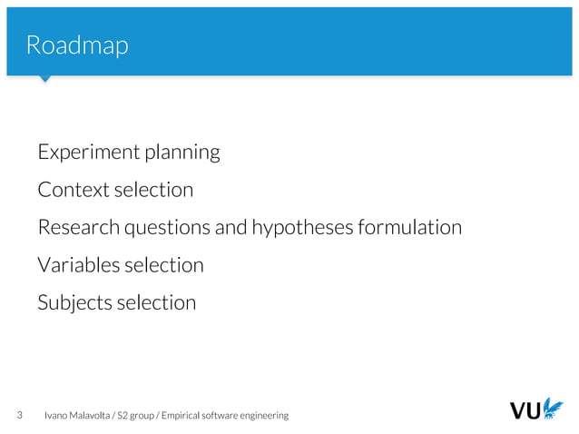 [03-A] Experiment planning | PPT