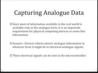 03 analogue anrduino fundamentals | PPTX
