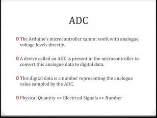 03 analogue anrduino fundamentals | PPTX
