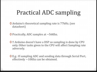 03 analogue anrduino fundamentals | PPTX