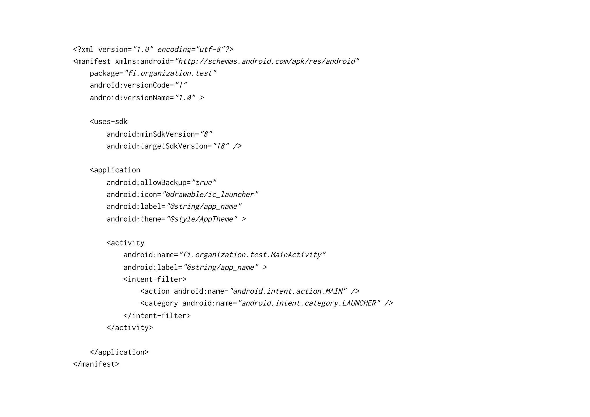 Android Basic Components | PDF