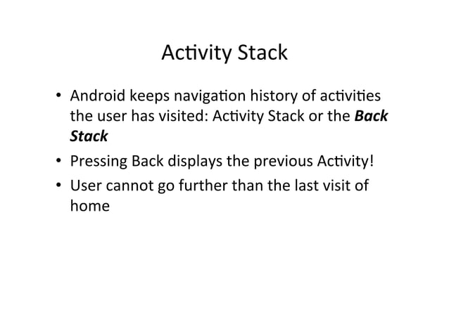 Android Basic Components | PDF
