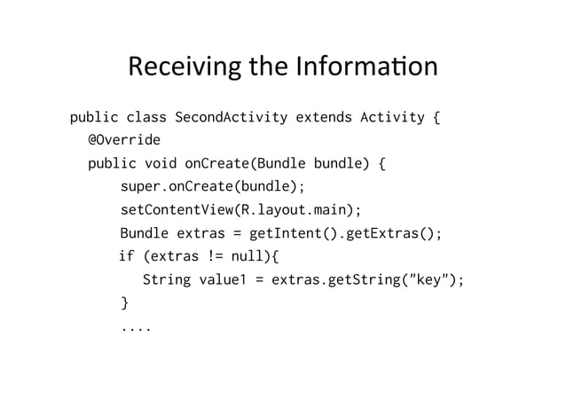 Android Basic Components | PDF