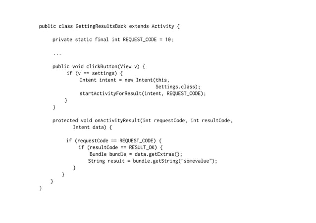 Android Basic Components | PDF