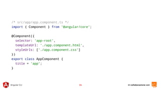 Introduzione ad Angular CLI | PDF | Web Development | Internet