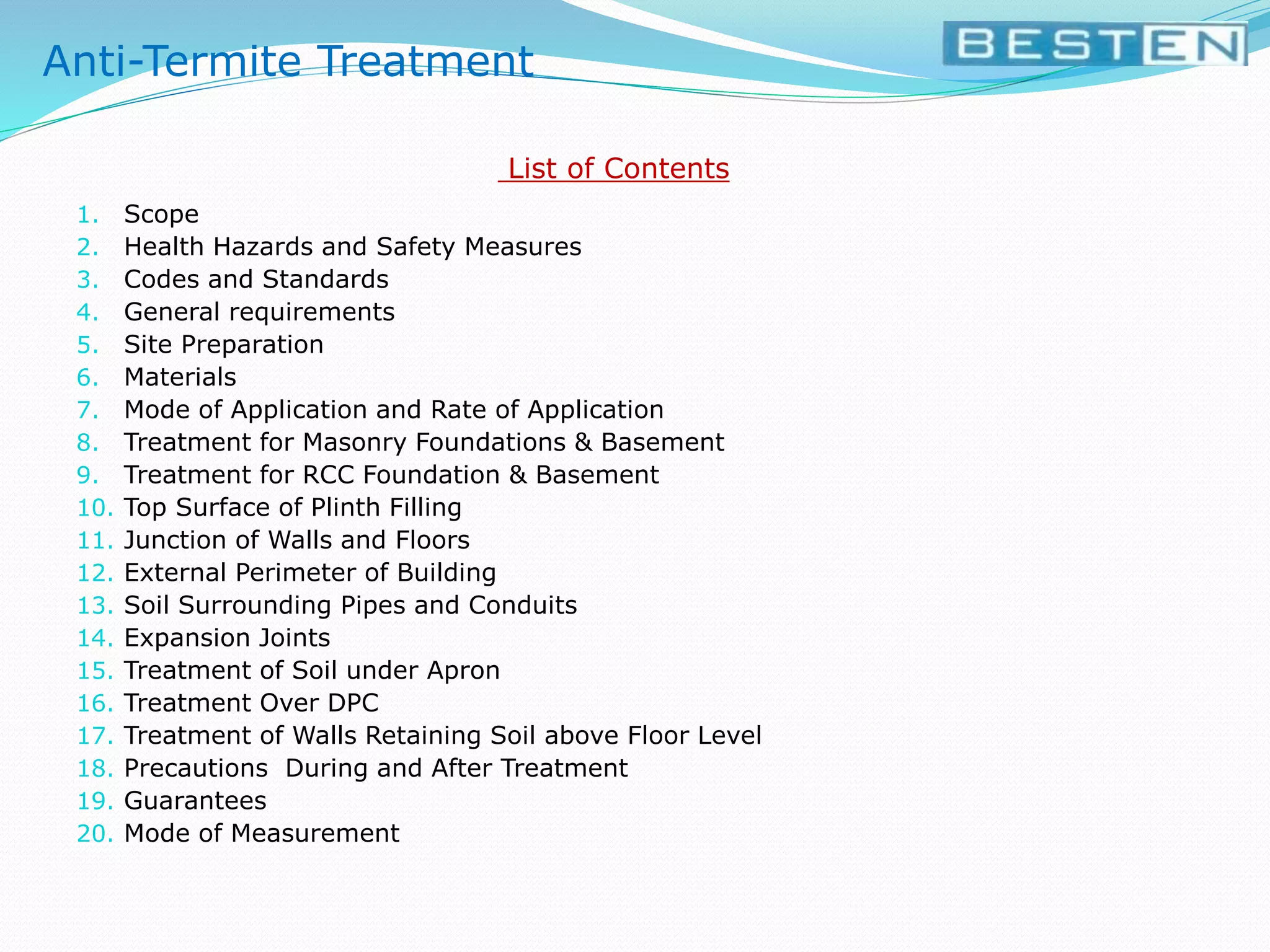 03 anti-termite treatment | PPTX