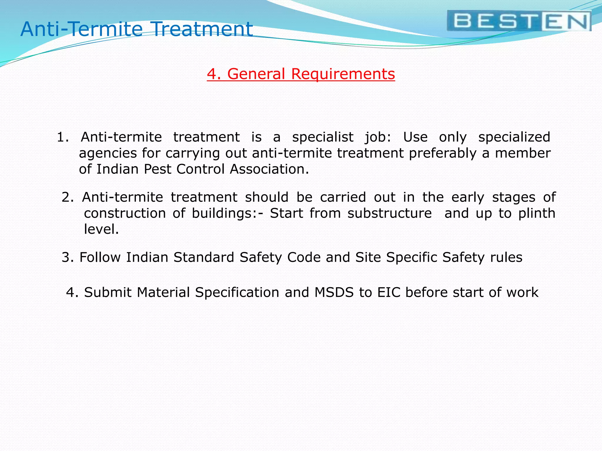 03 anti-termite treatment | PPTX