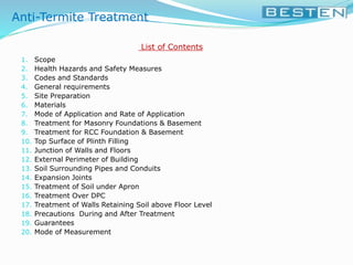 03 anti-termite treatment | PPTX