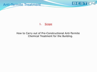 03 anti-termite treatment | PPTX