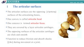 03- Arthrology Pdf Explaining joints in the human body | PPTX