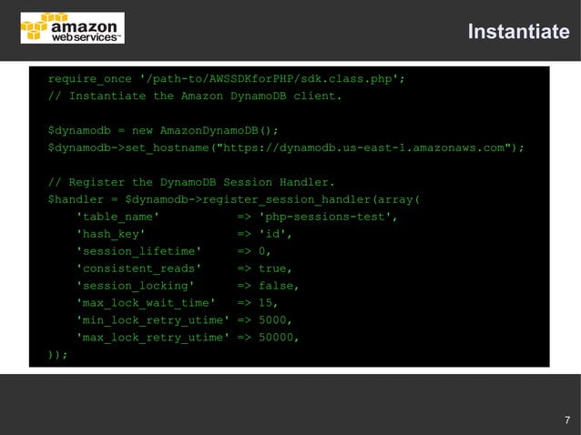 Dynamodb For Php Sessions Pdf Cloud Computing Internet