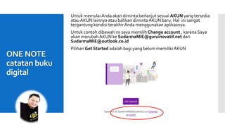 One note how and why we need to use it for edu | PPT | Free Download