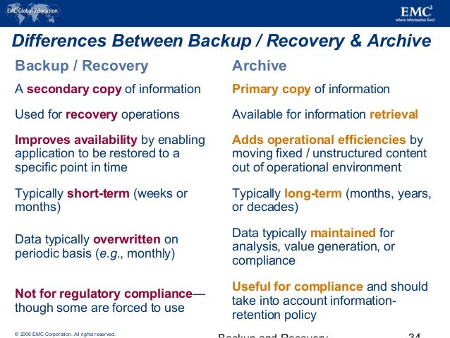 03 Backup And Recovery