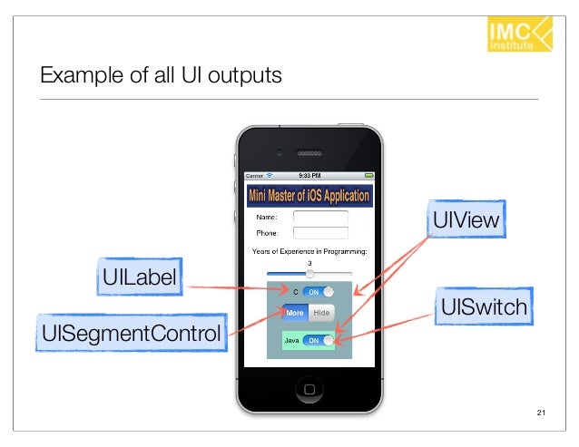 Iphone Programming 3 17 Basic Ui