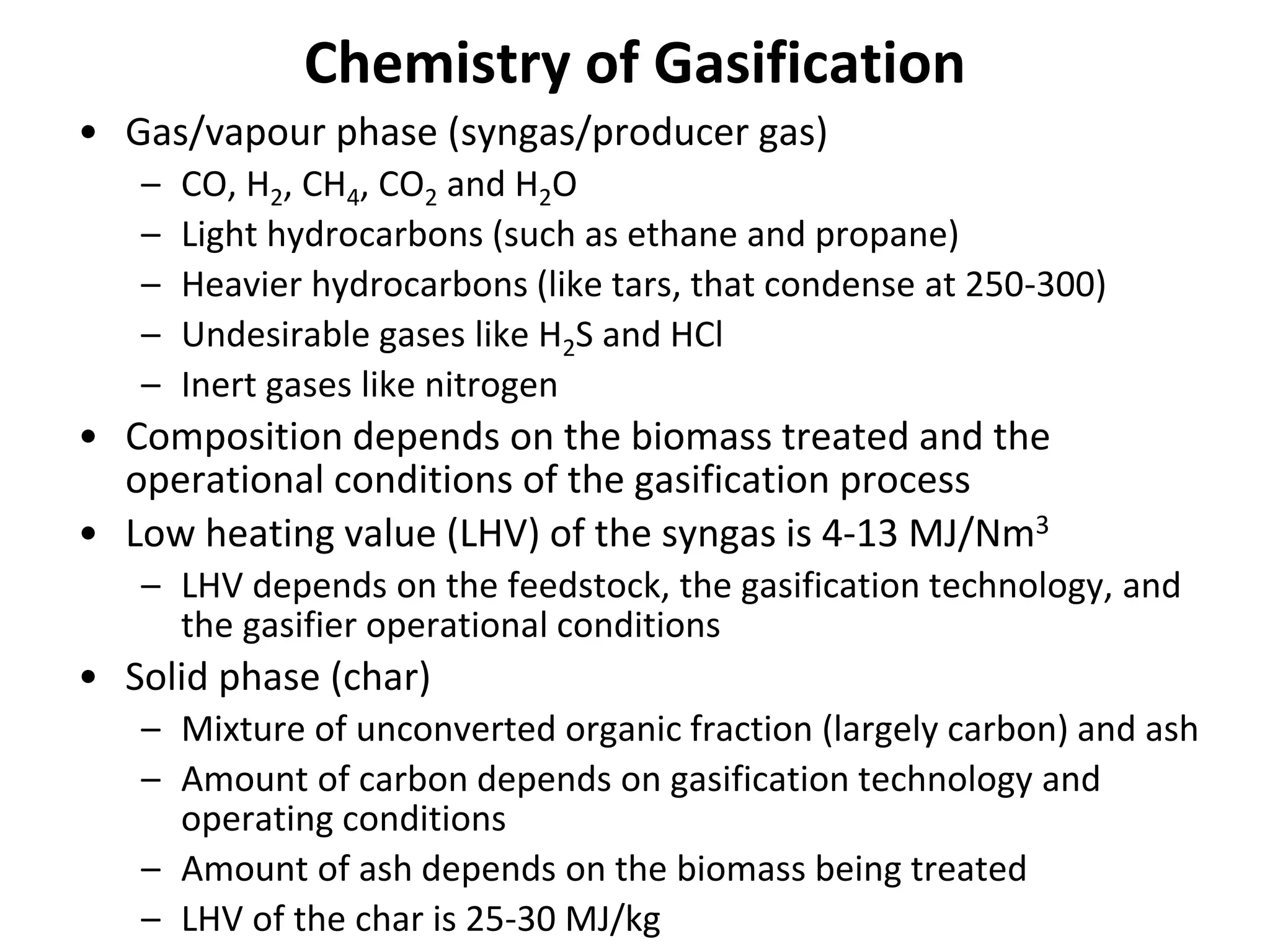 biomass gasification | PPTX