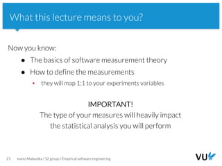 [03-B] Measurement theory basics | PDF