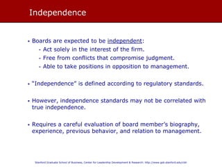Board of Directors: Duties and Liabilities - Quick Guide | PDF
