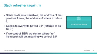03 - Refresher on buffer overflow in the old days | PPT