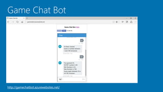 Intro to Bot Framework | PPTX