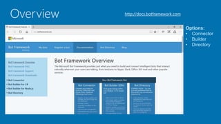 Intro to Bot Framework | PPTX