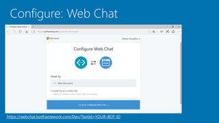 Intro to Bot Framework | PPTX