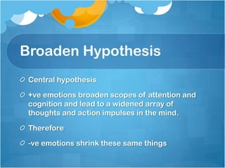 03 broaden and build | PPTX | Mental Health | Diseases and Conditions