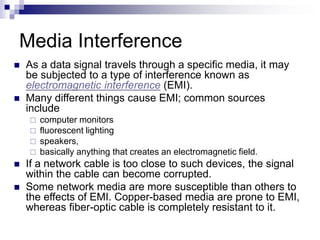 03 - Cabling Standards, Media, and Connectors.ppt