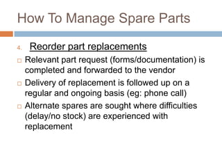 03.chapter3.4.spares.criticality | PPTX