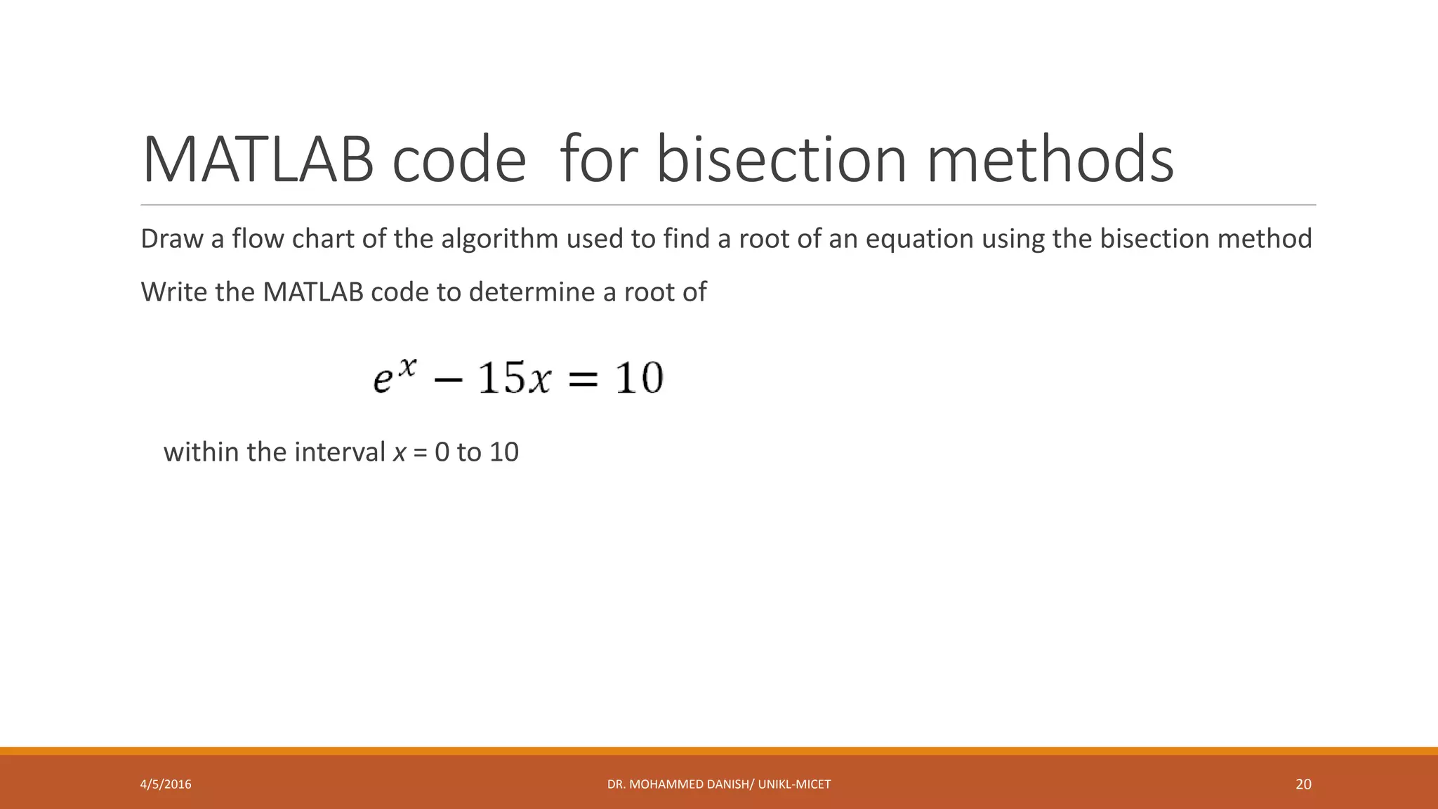 03 Chapter MATLAB finite precision arithmatic | PPTX